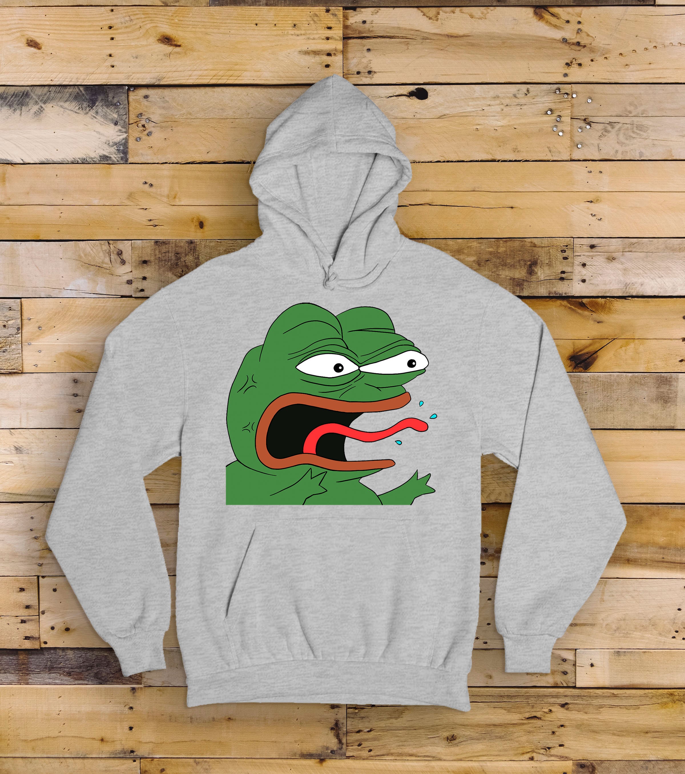 Anger Pepe Frog Meme Screaming Angry Hoodie Sweatshirt Jumper - Etsy Anger Pepe Frog Meme Screaming Angry Hoodie Sweatshirt Jumper - Etsy