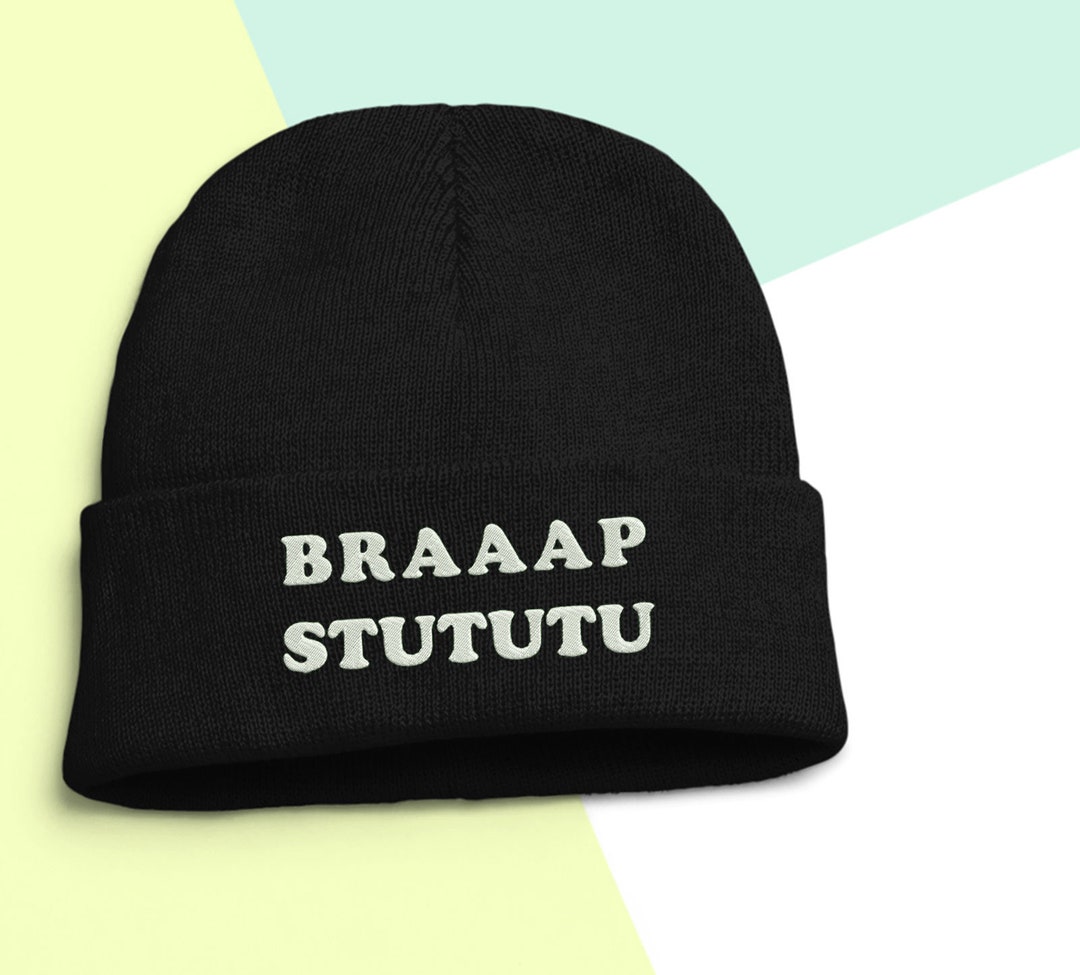 Braaap Stustustu Funny Car Sport Sound Tuning Turbo / Beanie Unisex ...