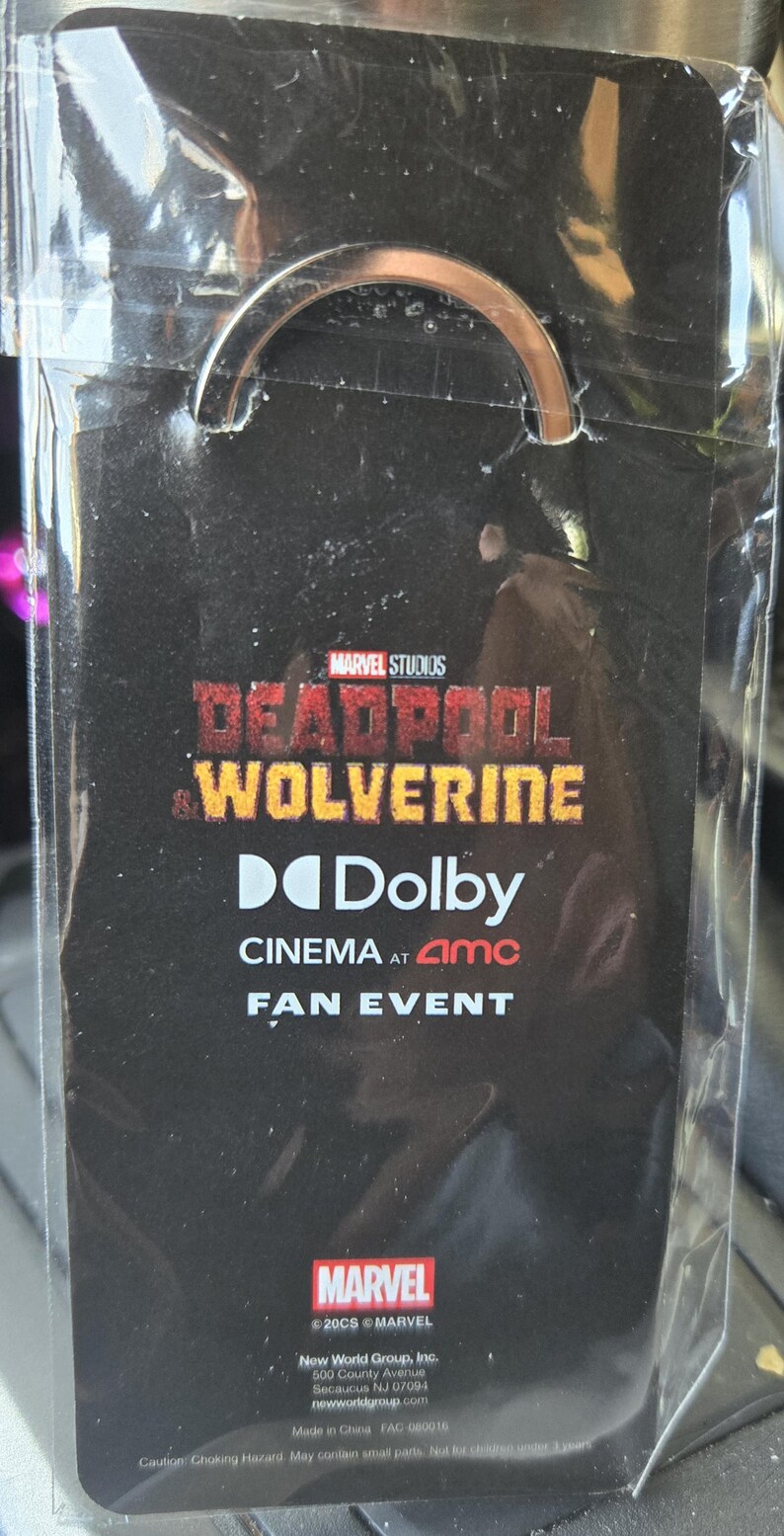 Deadpool Wolverine 2024 AMC FAN EVENT Collective Keychain. - Etsy Australia