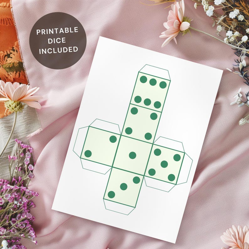 St Patricks Day Drinking Game, Printable St Paddys Drunk Dice Game, Fun ...