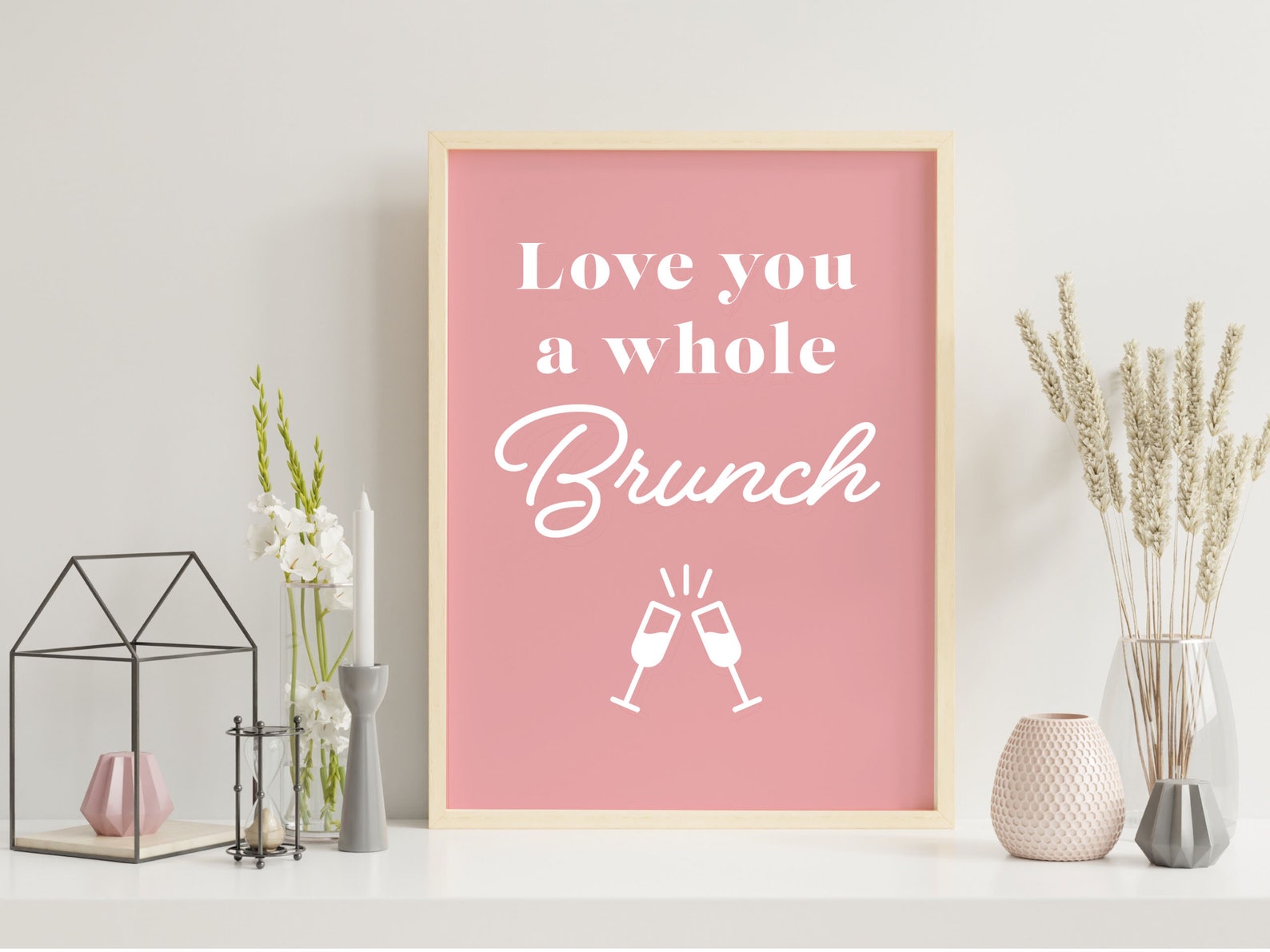 Love You a Brunch Sign, Galentines Day Brunch Sign, Mothers Day Brunch ...