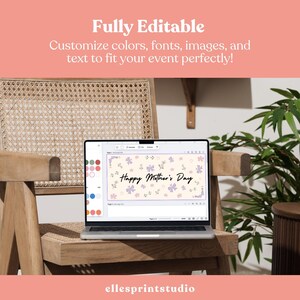 Mothers Day Voucher, Printable Gift Certificate for Mom, Editable Spa ...