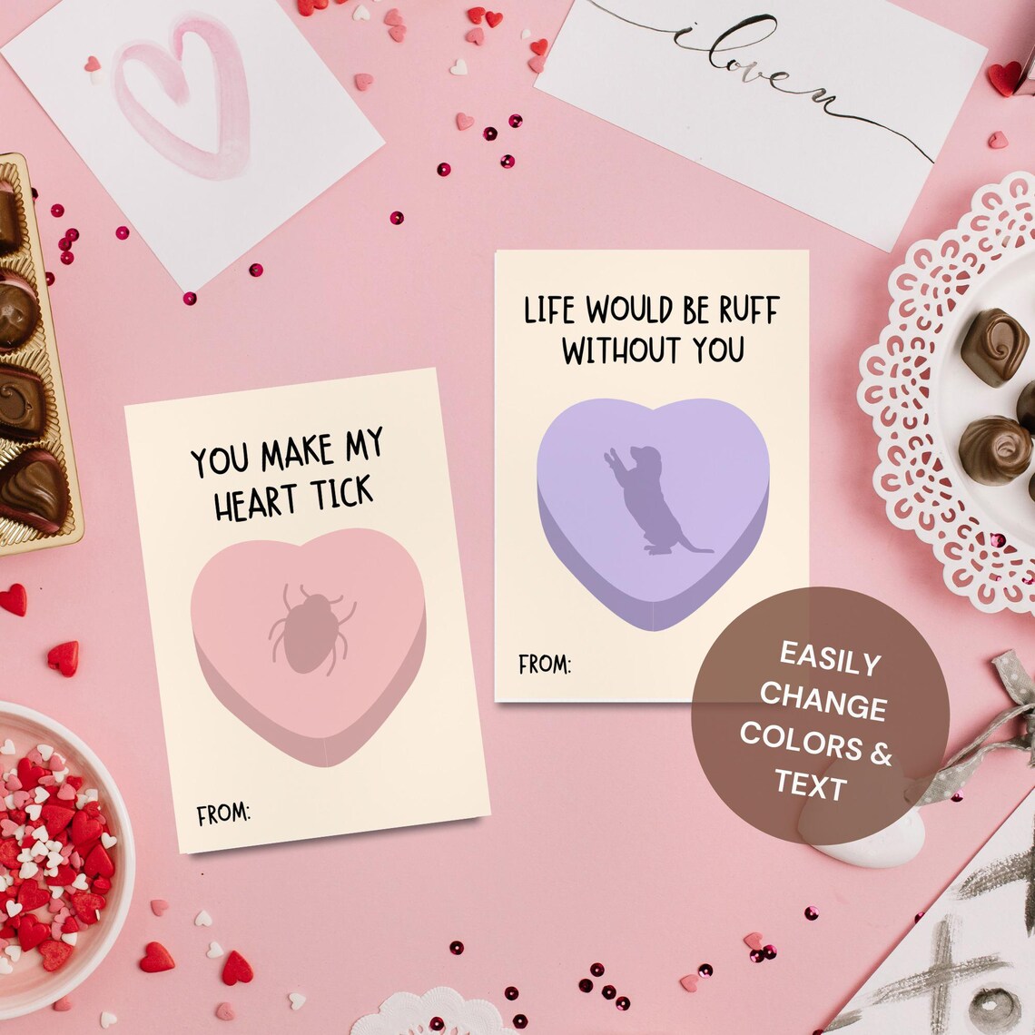 Veterinary Valentine Cards, Printable Veterinarian Valentines Day ...