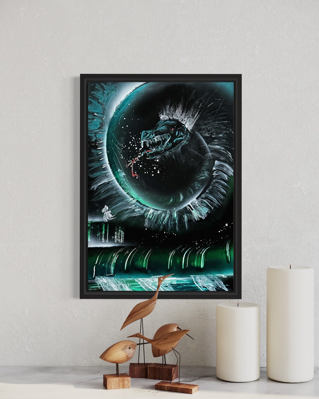 Dragon Spray Painting - Etsy