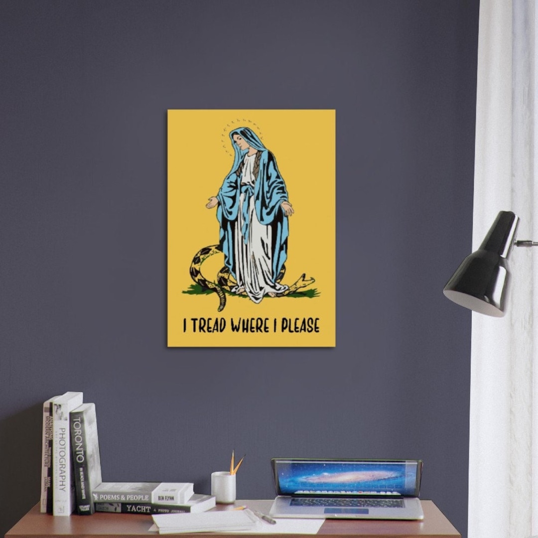 I TREAD WHERE I PLEASE Museum-quality Matte Paper Poster - Etsy