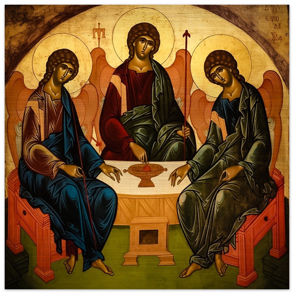 Religious Icon Trinity