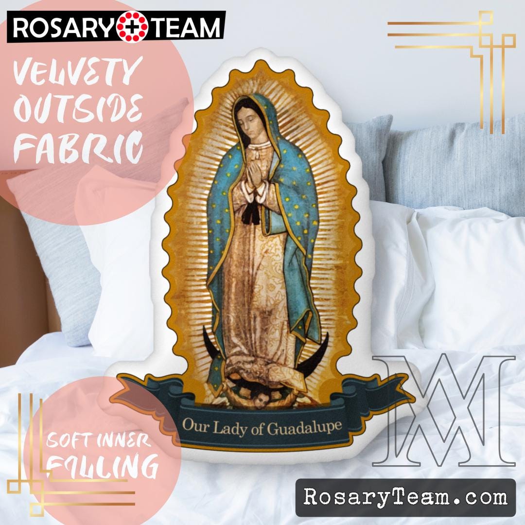 Our Lady of Guadalupe Custom-shaped Pillow - Etsy