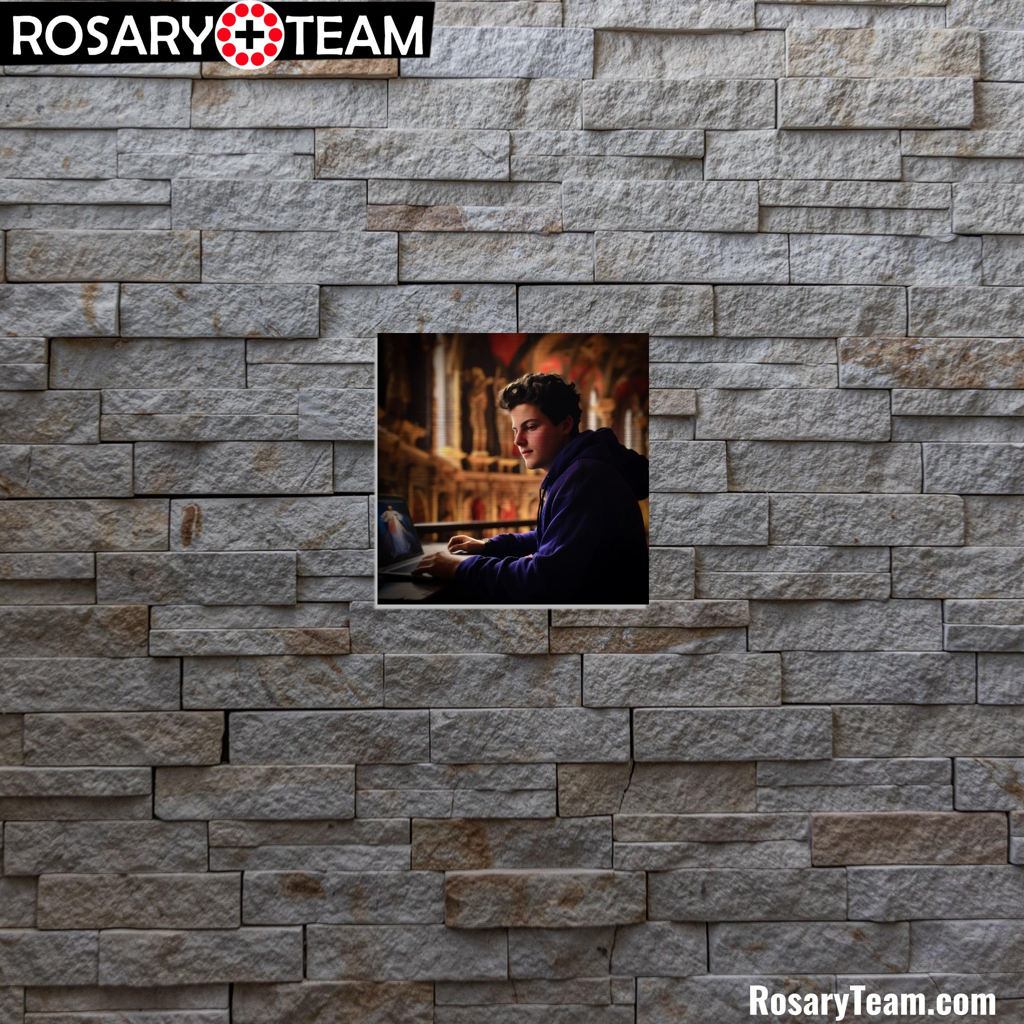 Blessed Carlo Acutis Eucharistic Fervor Icon Brushed Aluminum - Etsy