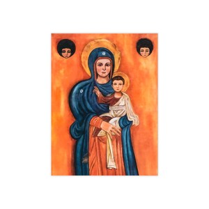 Our Lady of the Maronites, Elige; Ceramic Icon Tile - Size 6" × 8" - Etsy