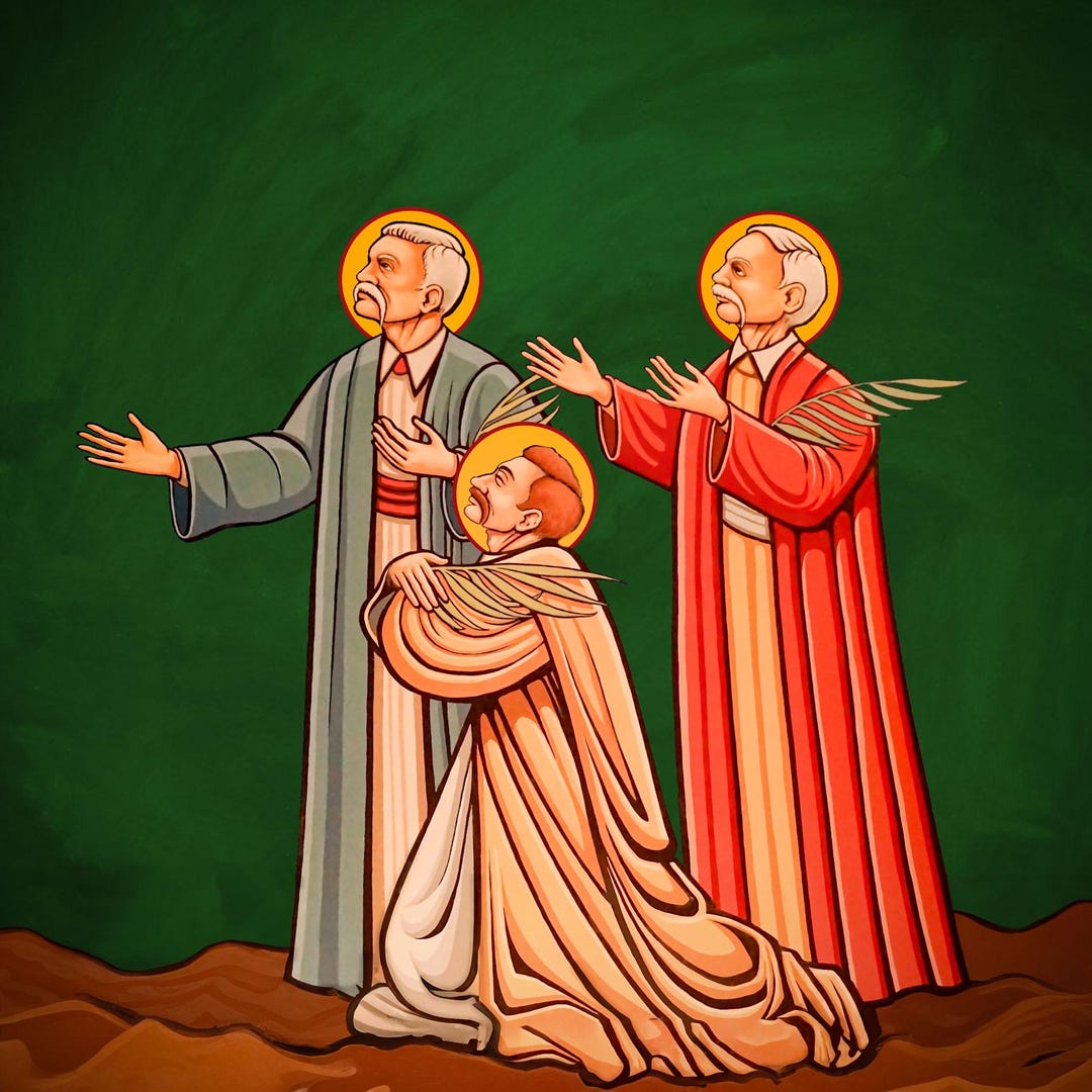 Massabki Brothers: New Maronite Saints Wood Icons - Etsy