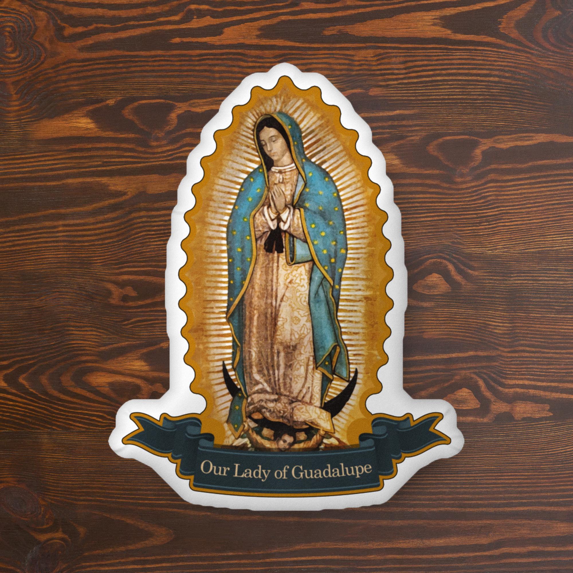 Our Lady of Guadalupe Custom-shaped Pillow - Etsy