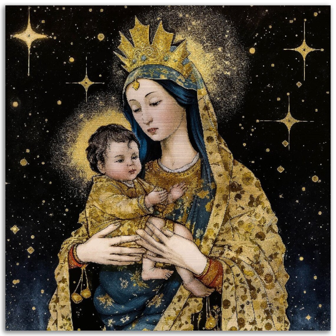 Our Lady of Akita the Mother of All Nations: Coredemptrix - Etsy