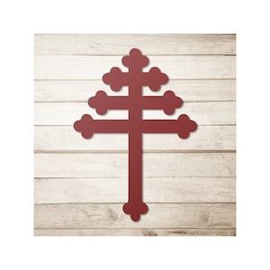 Maronite Cross Die-cut Metal Signs - Etsy