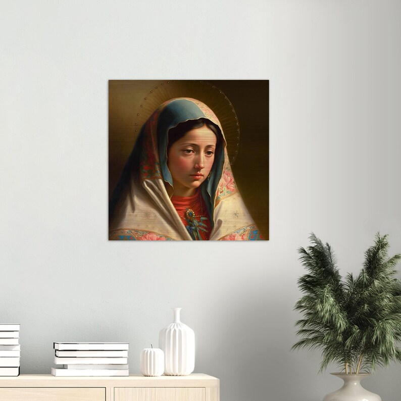 Dominus Tecum the Lord is With Thee Ave Maria Our Lady Virgin Mary ...