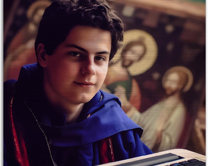 Blessed Carlo Acutis Rosary Bead Polymer Clay Rosary of Carlo - Etsy Canada