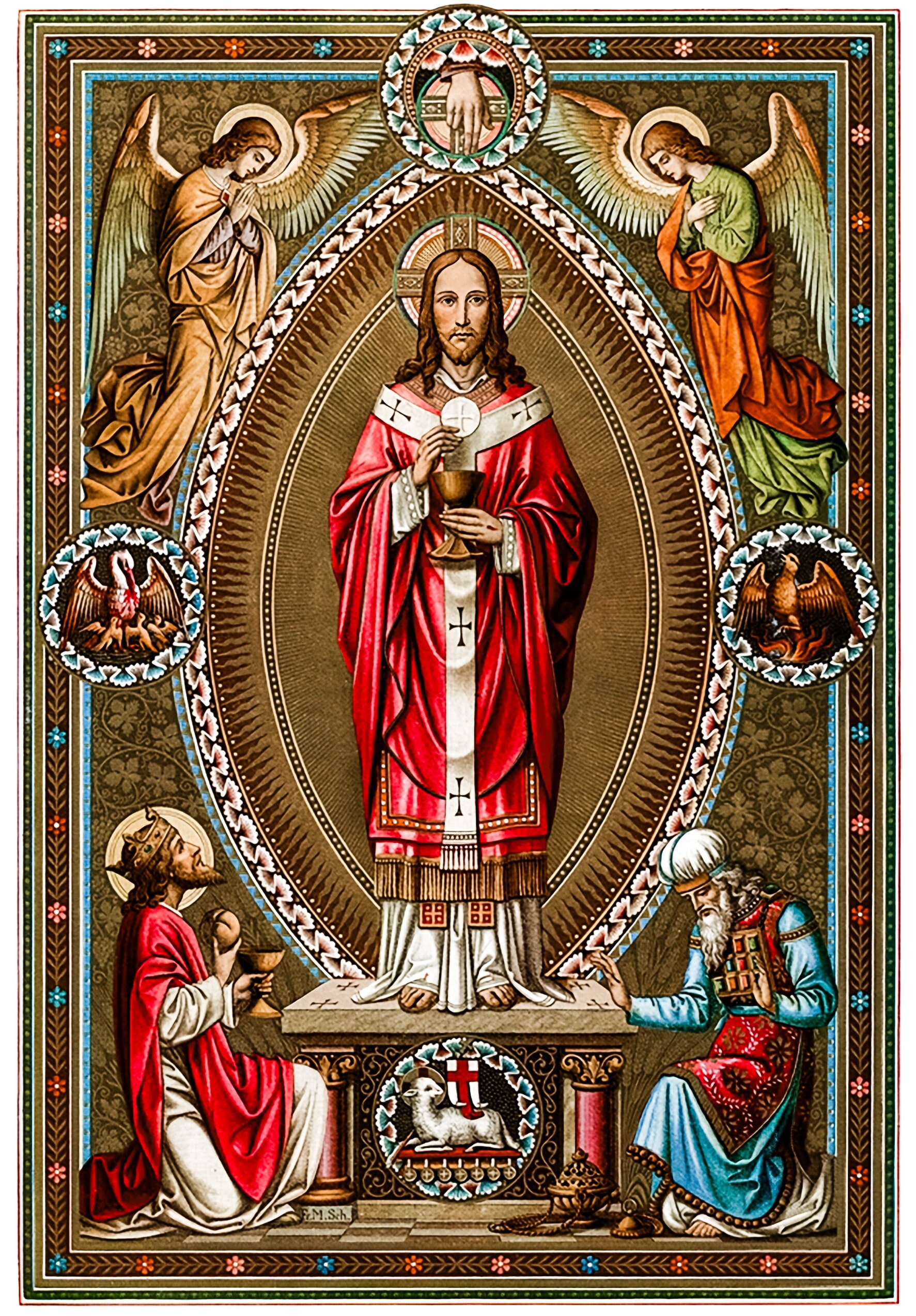 Jesus Christ is Called the Great High Priest Brushed Aluminum Icon - Etsy