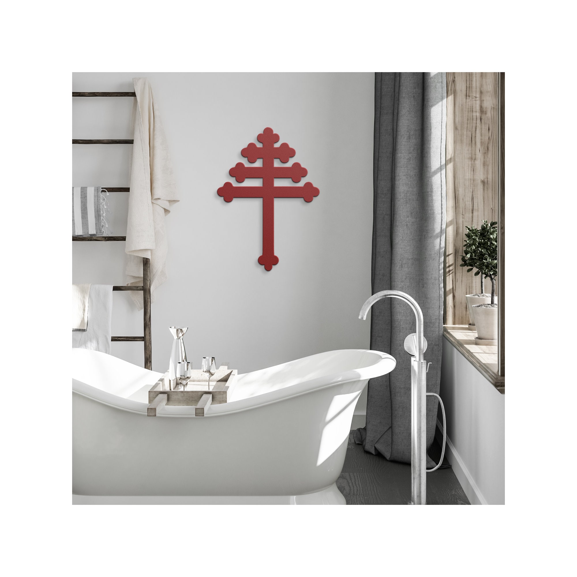 Maronite Cross Die-cut Metal Signs - Etsy