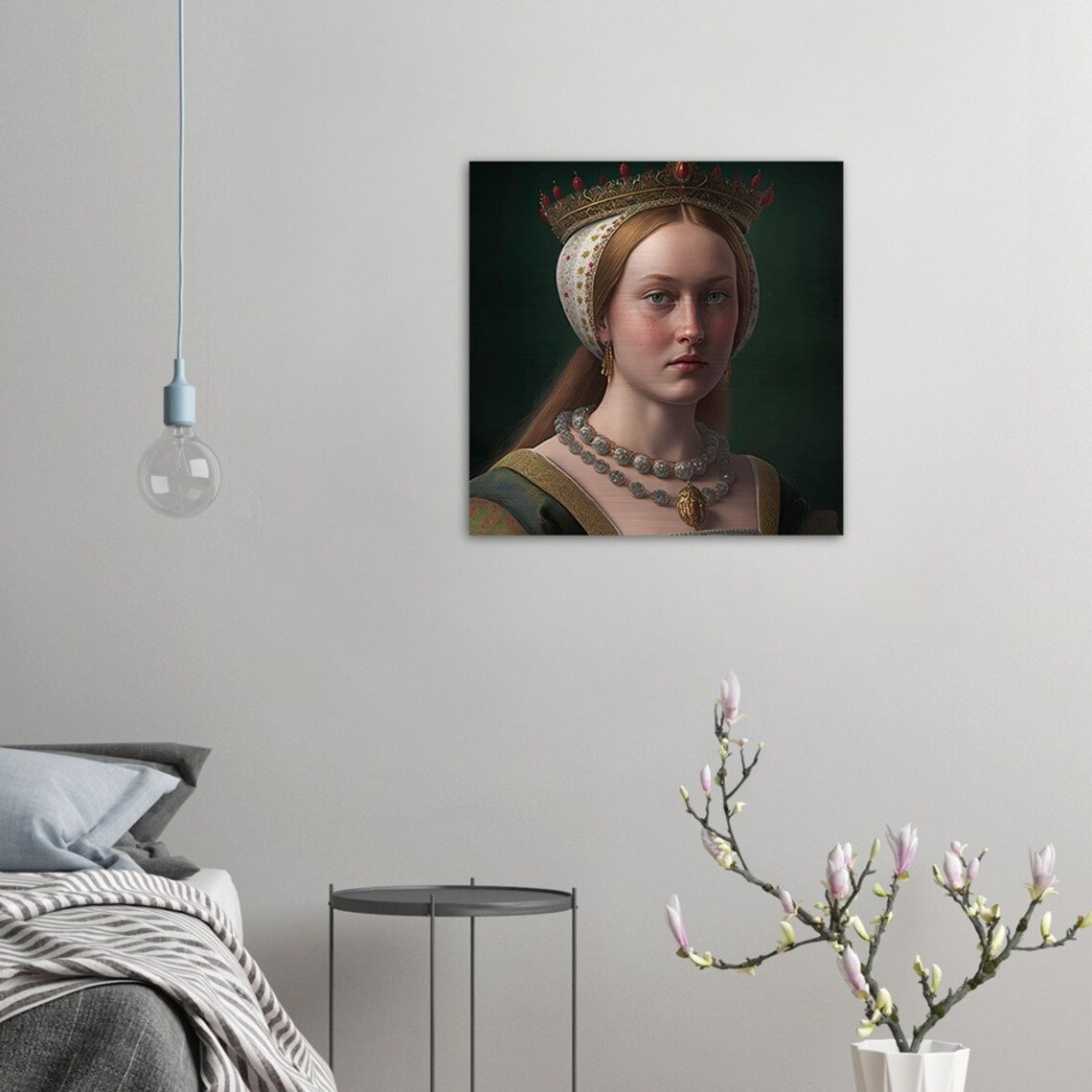 Queen Isabel the Catholic Brushed Aluminum Print Isabella I - Etsy