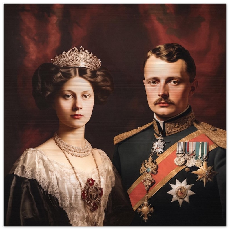 Blessed Karl I of Austria and Zita of Austria Icon Brushed Aluminum - Etsy