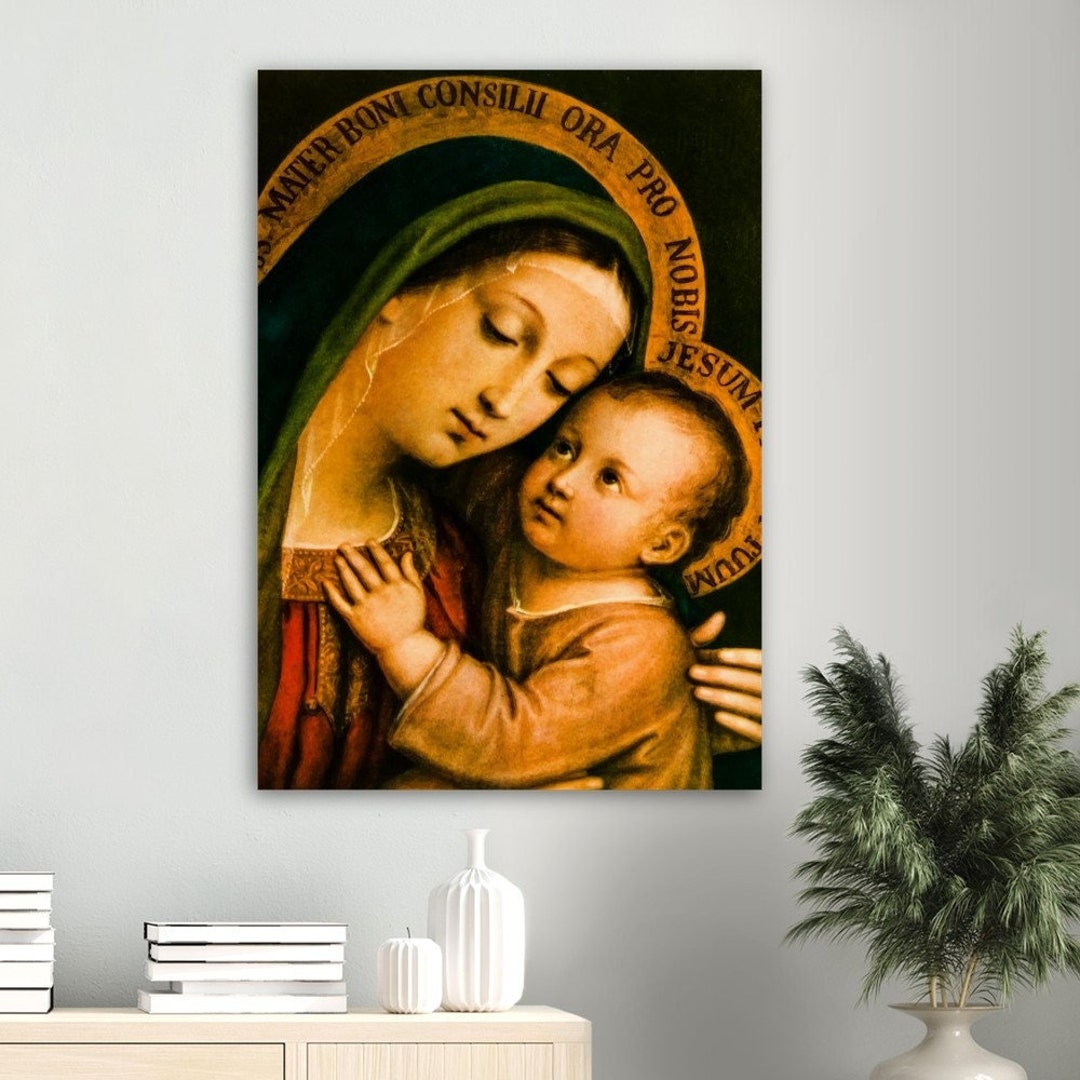 Our Lady of Good Counsel (latin: Mater Boni Consilii) #aluminum # ...