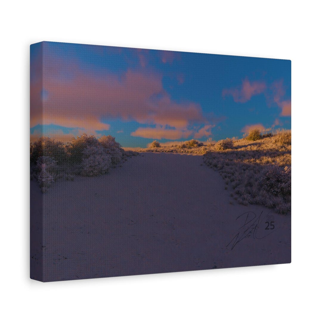 Sunset Landscape Canvas | Stretched Matte Nature Wall Art - Etsy