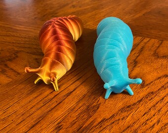 3d Printed Slug Toy - Etsy