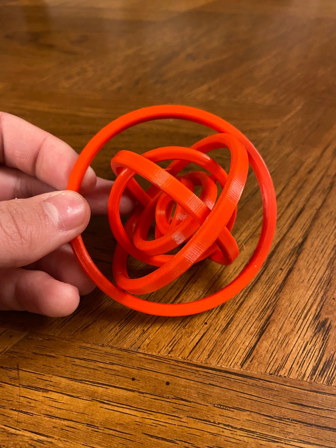 3D Printed - 7 Ring Gyro Fidget Toy - Etsy