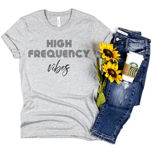 High Frequency Vibes Sono Shirt | Sonographer Shirt | Sonography Shirt ...