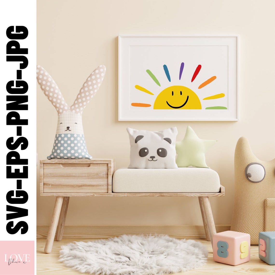 Smiling Sun SVG, Happy Sun With Face Svg, Sun Clipart, Kawaii Svg ...