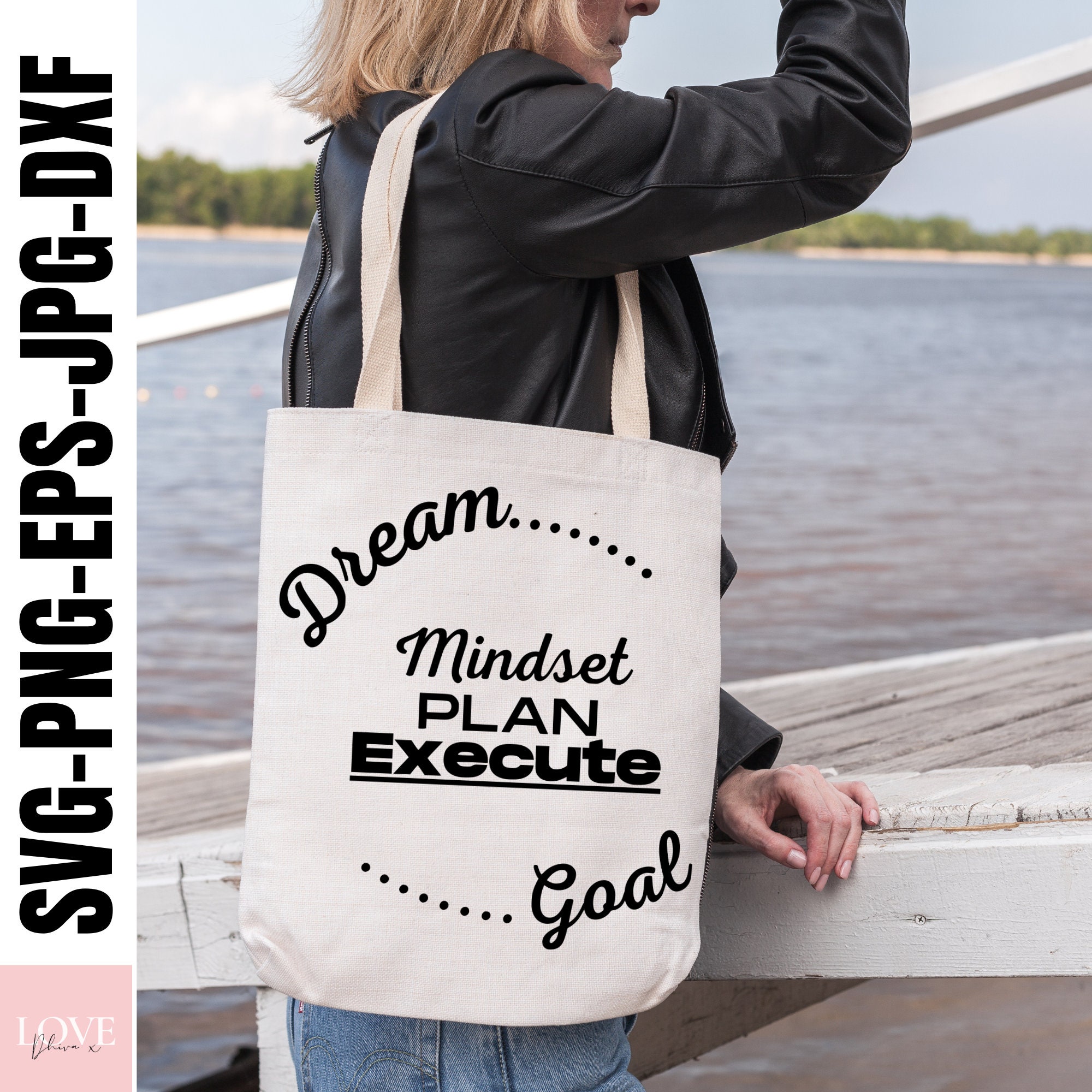 Dream Mindset Plan Execute Goal SVG PNG DXF Clipart,achieve Your Goals ...