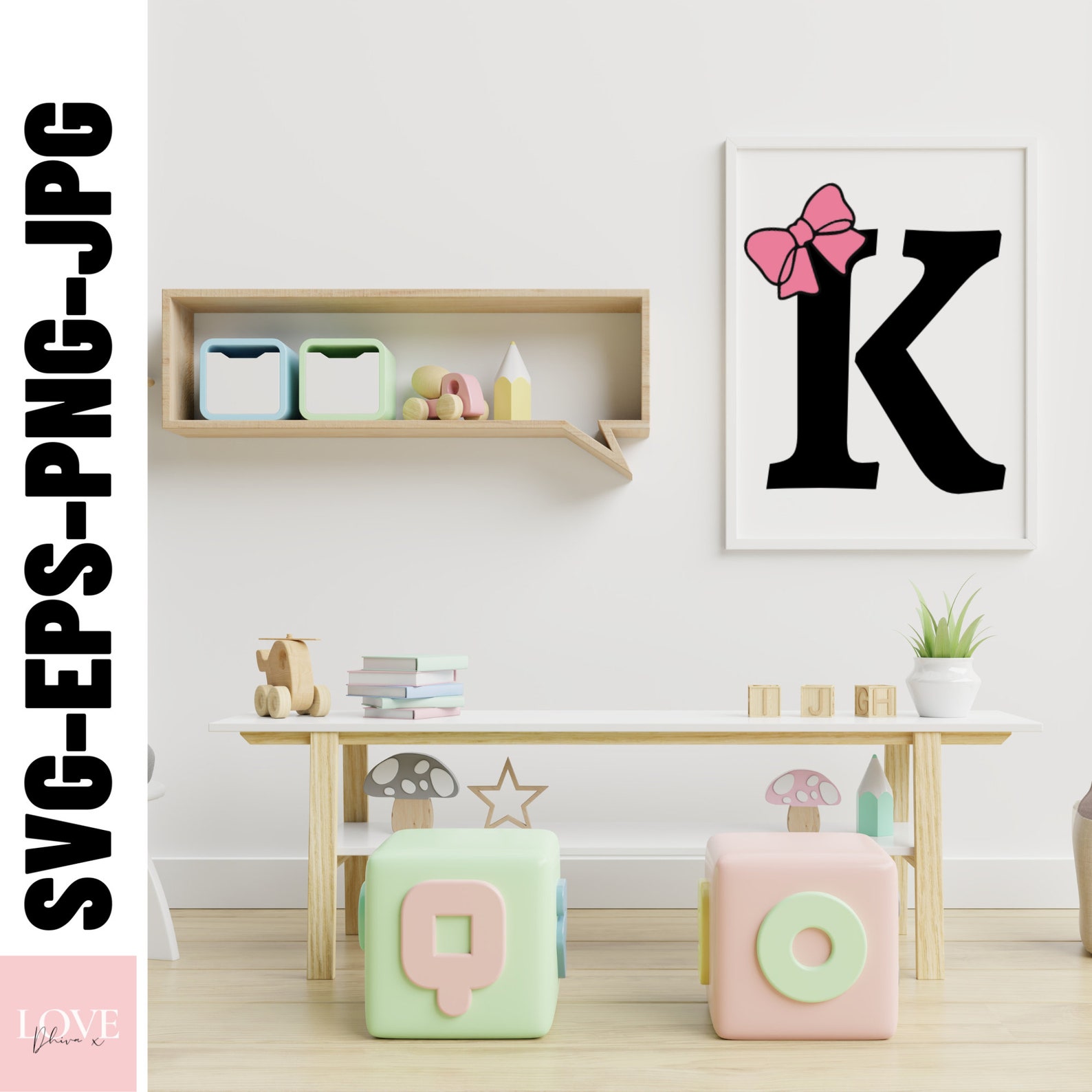 Alphabet Svg, Cheer SVG Bow Letter Set A-Z. Svg & Png Formats. Cheer ...