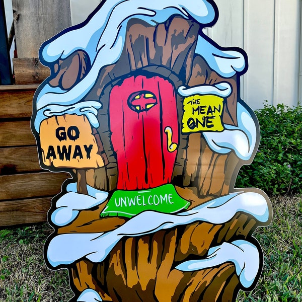 Grinch Go Away Svg - Etsy