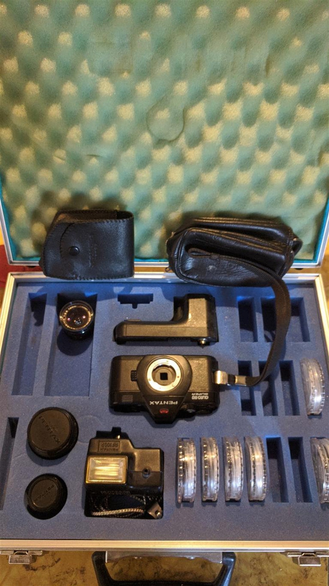 Vintage Pentax Super 110 Miniature SLR Camera Kit With Lenses and ...