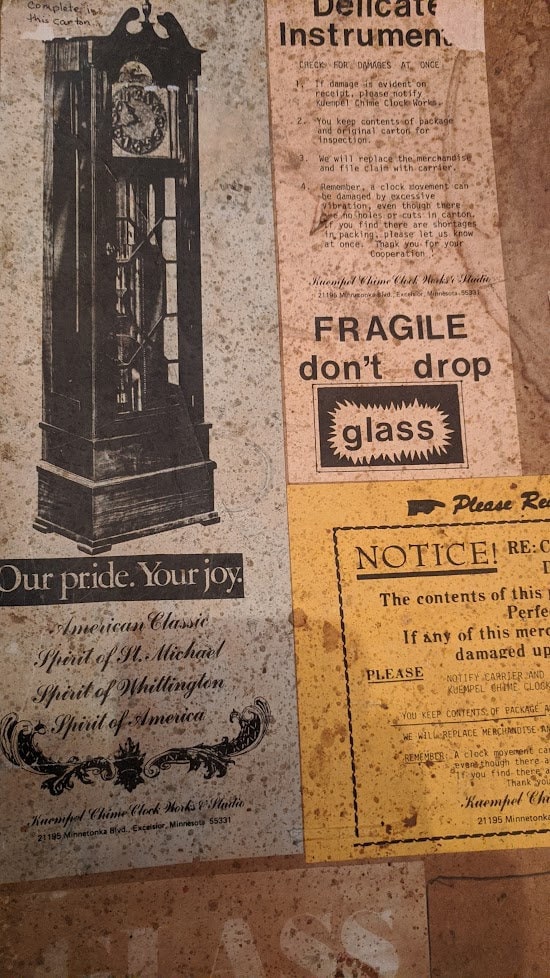 Antique Kuempel Grandfather Clock Kit With 9999-T Movement - Etsy