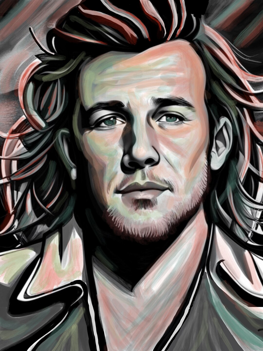 Morgan Wallen “colors” Print on Canvas - Etsy