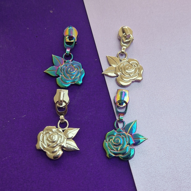 Flower Shaped Zipper - Etsy UK