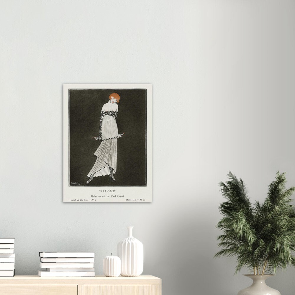 Vintage French Art Deco Print - Etsy