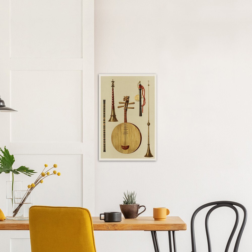 Vintage Musical Instruments Art Print Poster Beautiful Horns - Etsy