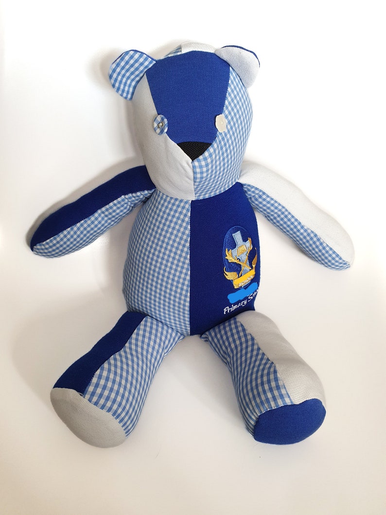 School Leavers Uniform Keepsake Memory Bear - Etsy