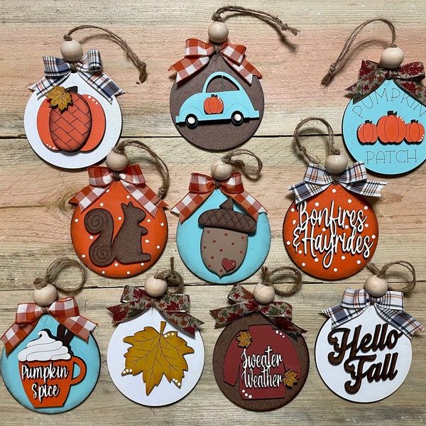Fall Ornaments - Etsy