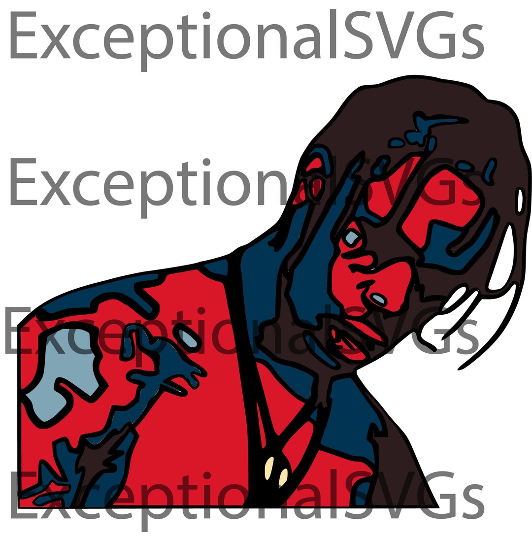 Travis Scott SVG AND Silhouette digital Download - Etsy Australia