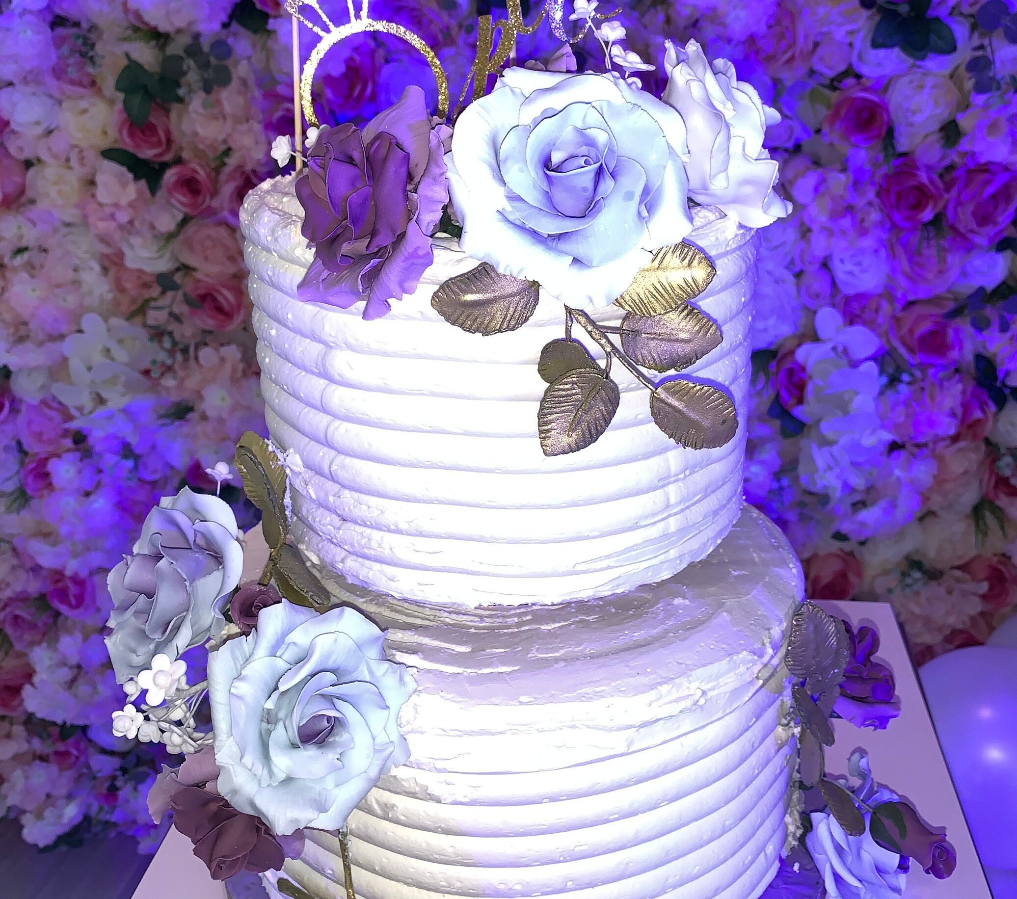 Large Custom Sugar Flowers - Etsy
