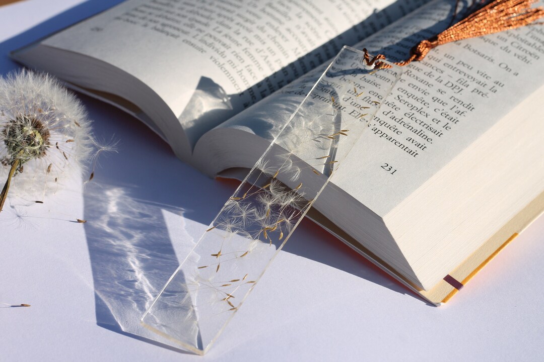 Dandelion Bookmark / Make a Wish / Dandelion Bookmark - Etsy