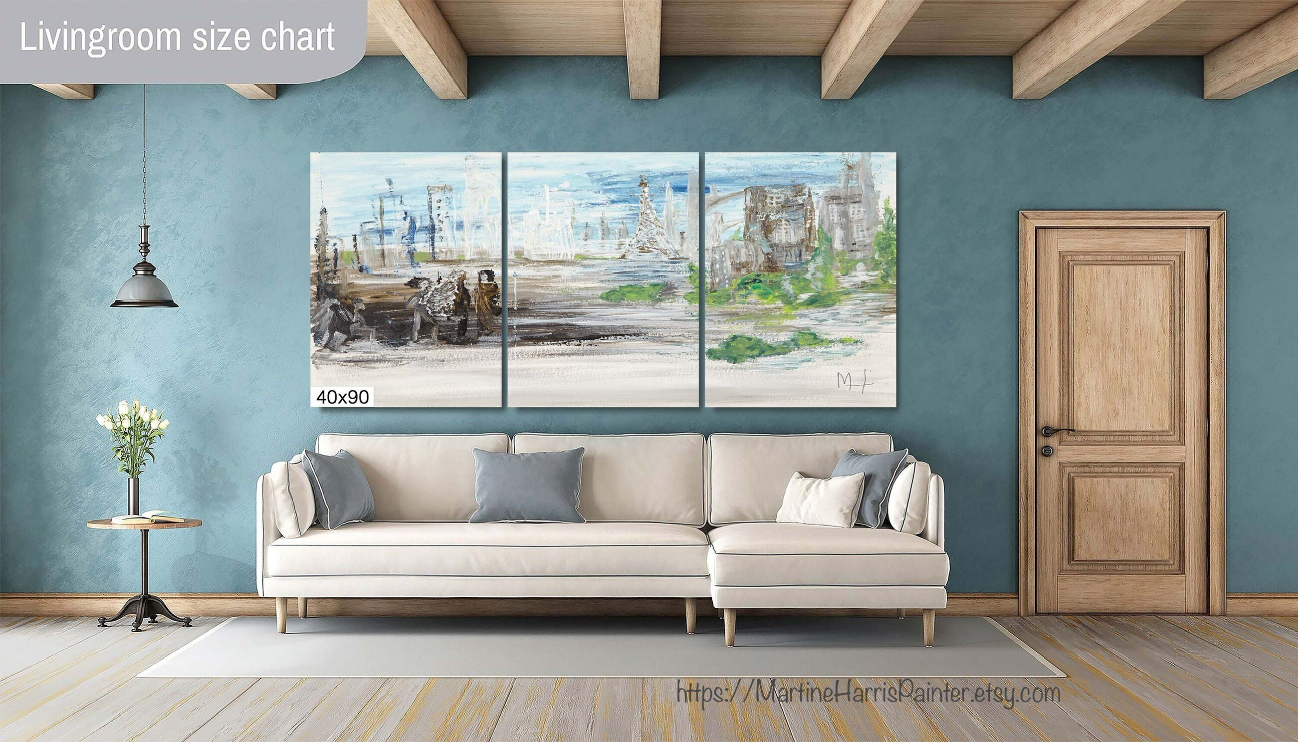 Extra Large Abstract Landscape Vertical Abstract Painting - Etsy