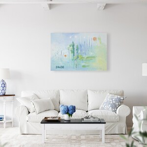 Extra Large Abstract Art Landscape, Abstract Wall Art, Large Artwork ...