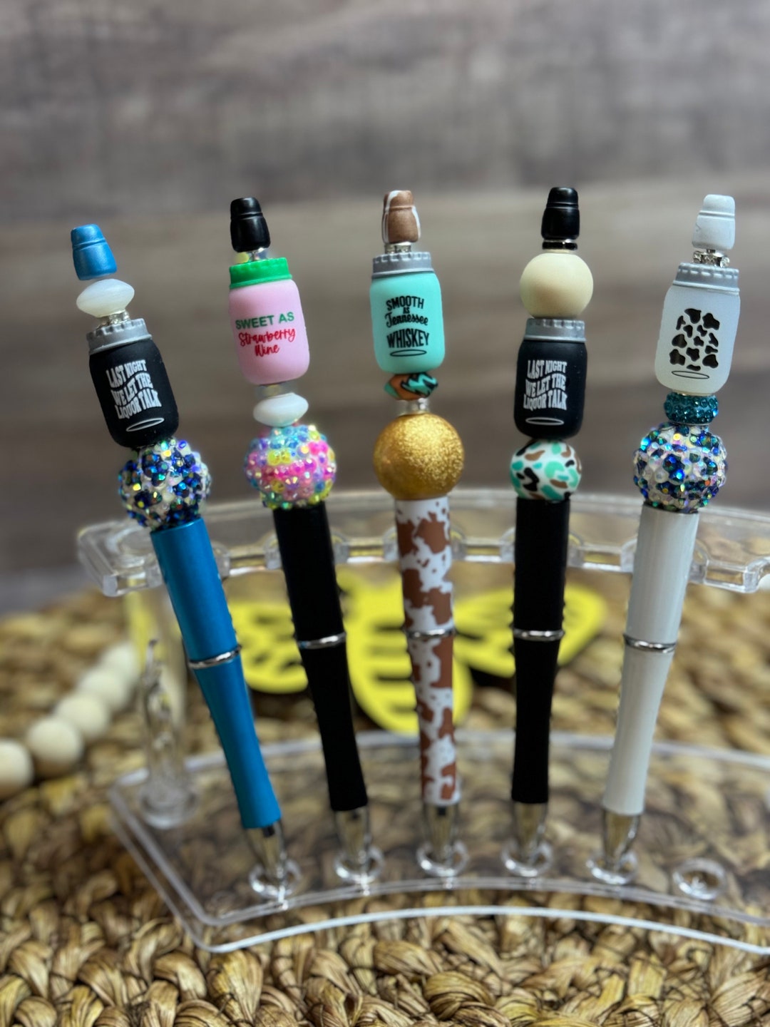 Western Style, Aztec Cow, Mason Jar, Leopard, Acrylic Beads, Holiday ...