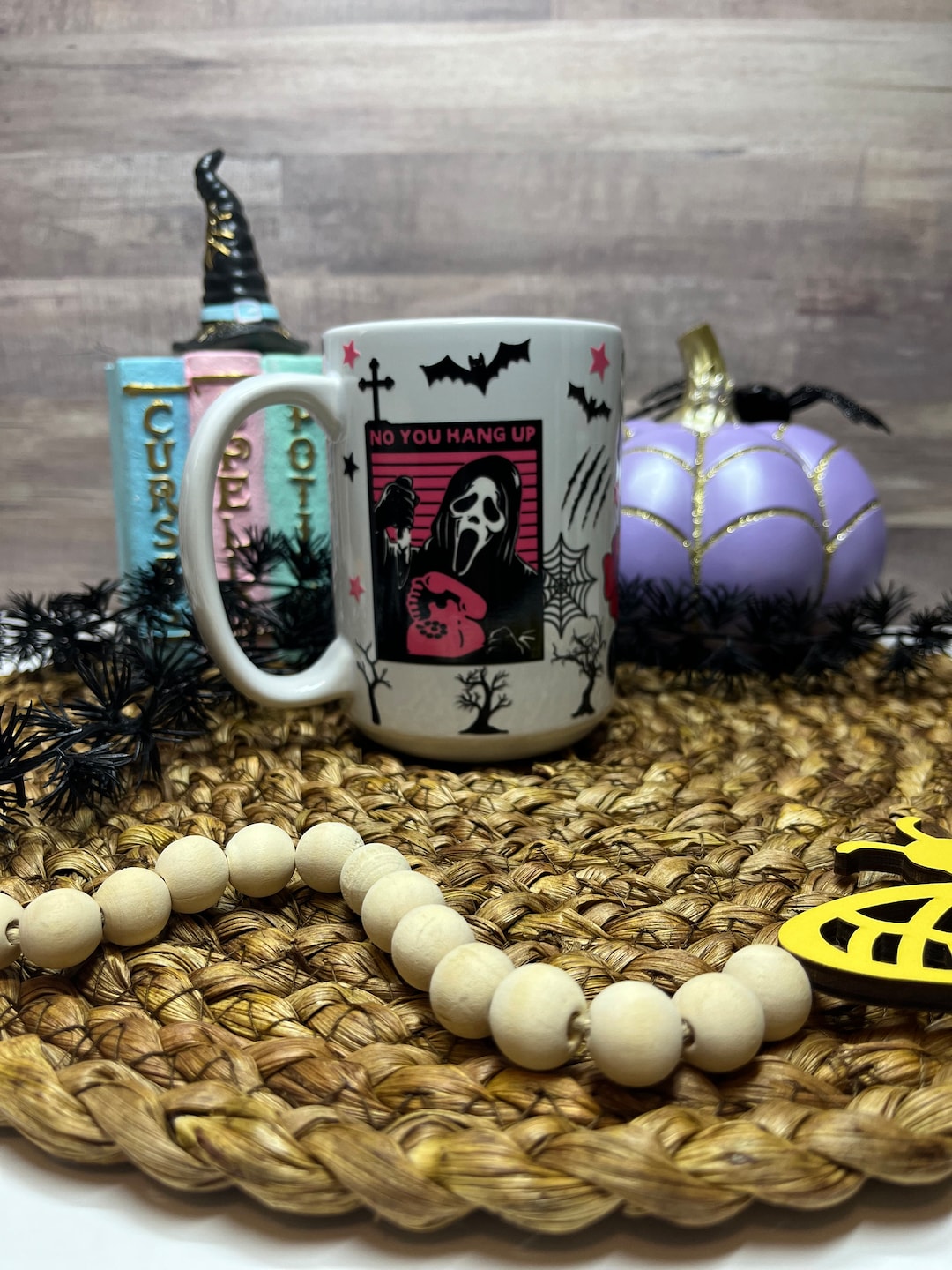 Scary Movie Coffee Mug Ceramic Mug Ghostface Pastel - Etsy