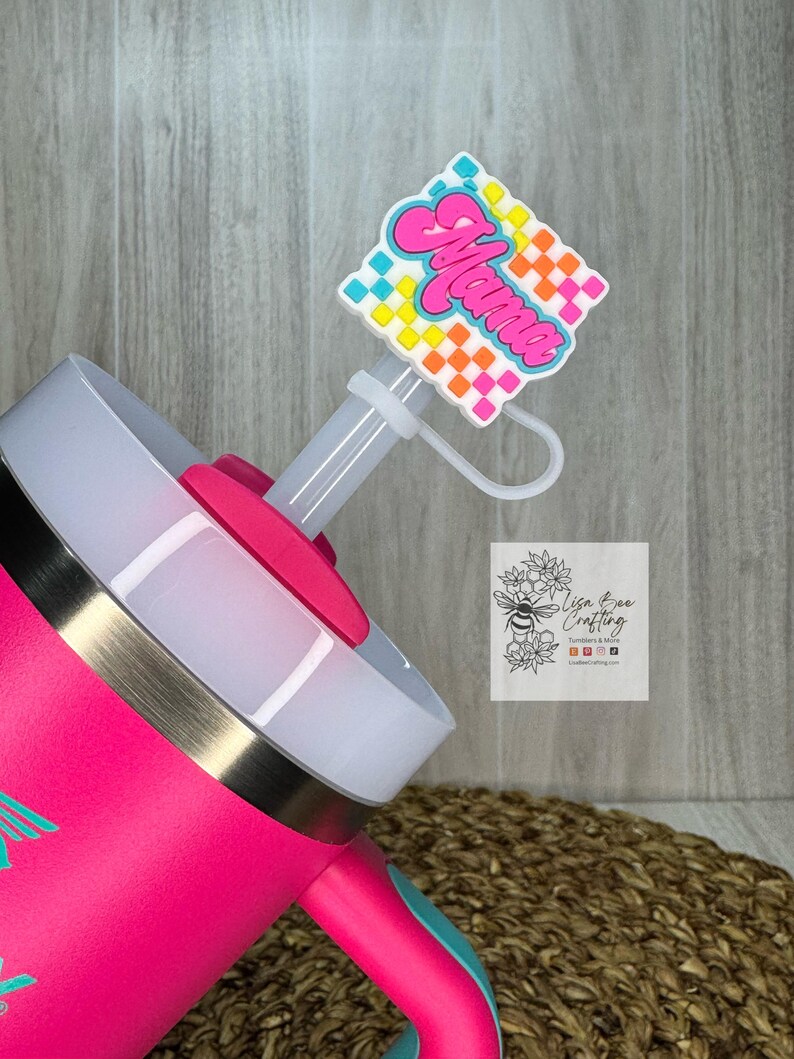 Straw Toppers, Western Style, Gifts, Silicone, Tumbler Accessories ...