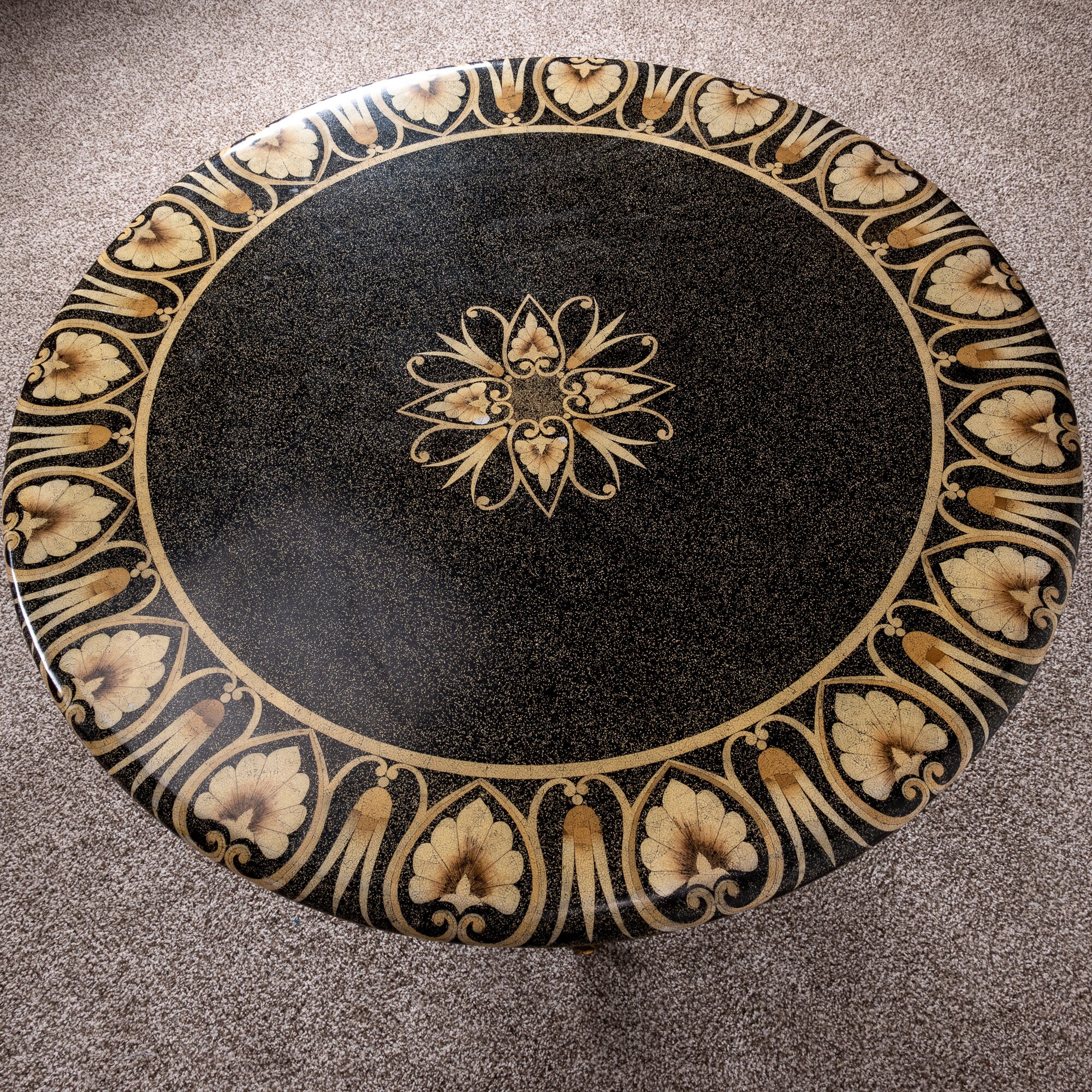 Decorative Maitland-smith Round Dining Table Iron and Bronze - Etsy