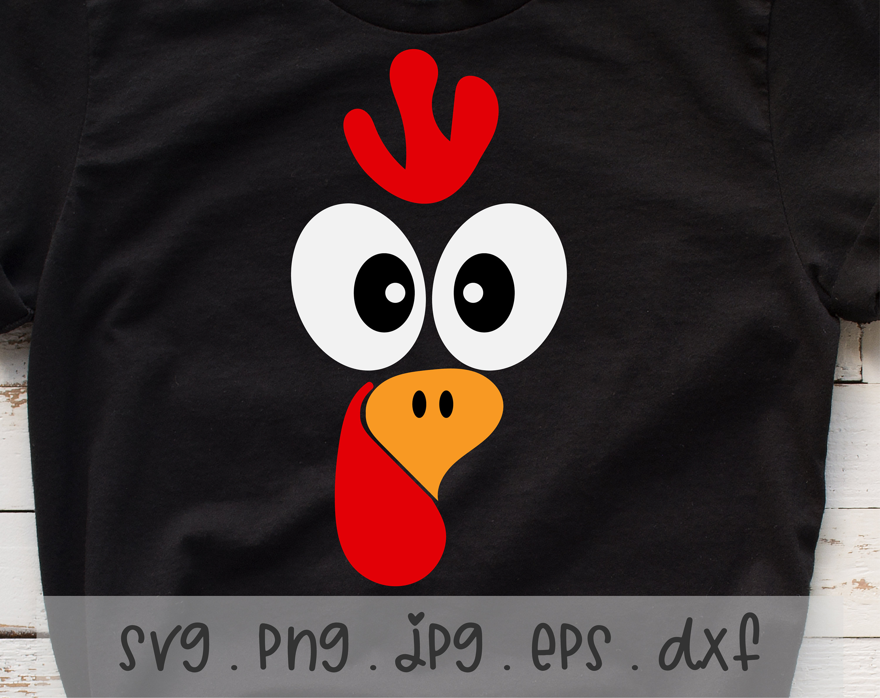 Cute Turkey Face SVG Bundle, Thanksgiving Sublimation Design ...
